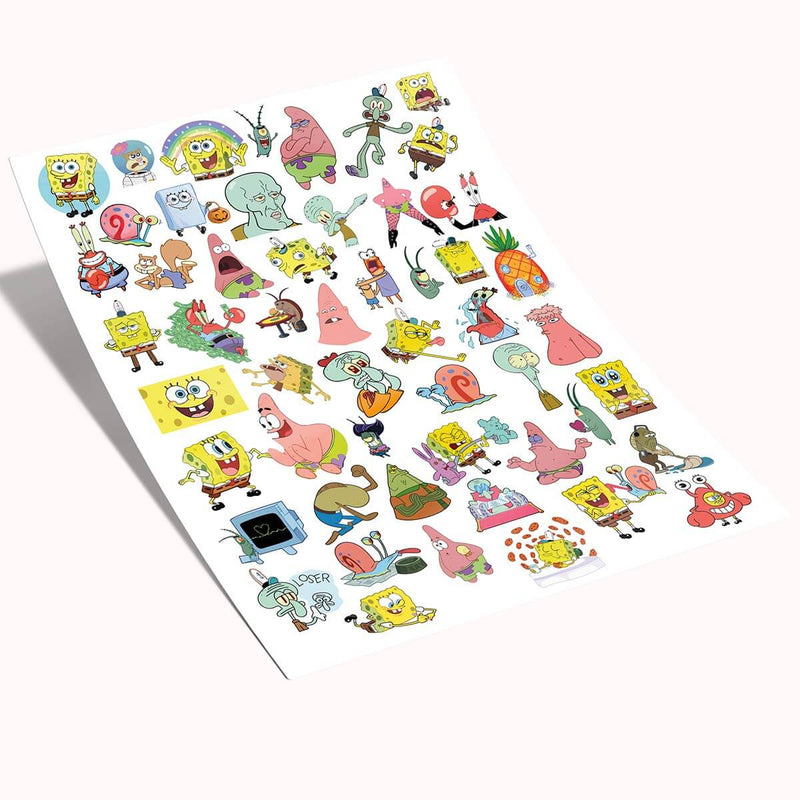 50 sticker Bob Esponja Mod.330 – Beauty & Drama