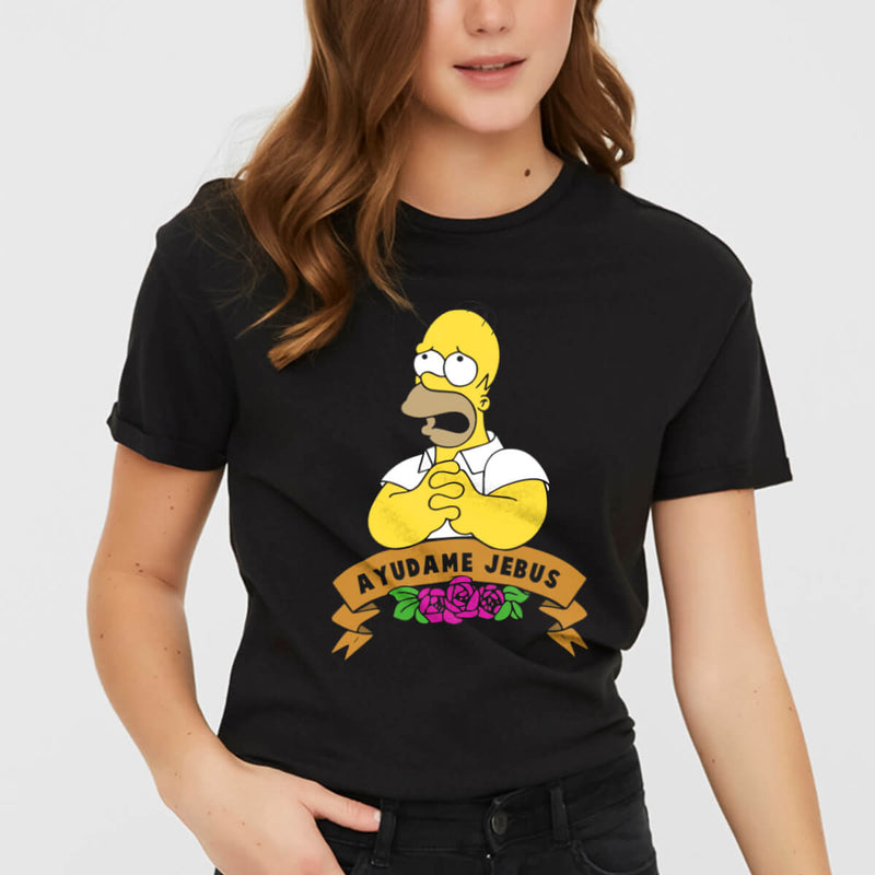 Playera Jebus Homero Simpson – Beauty & Drama